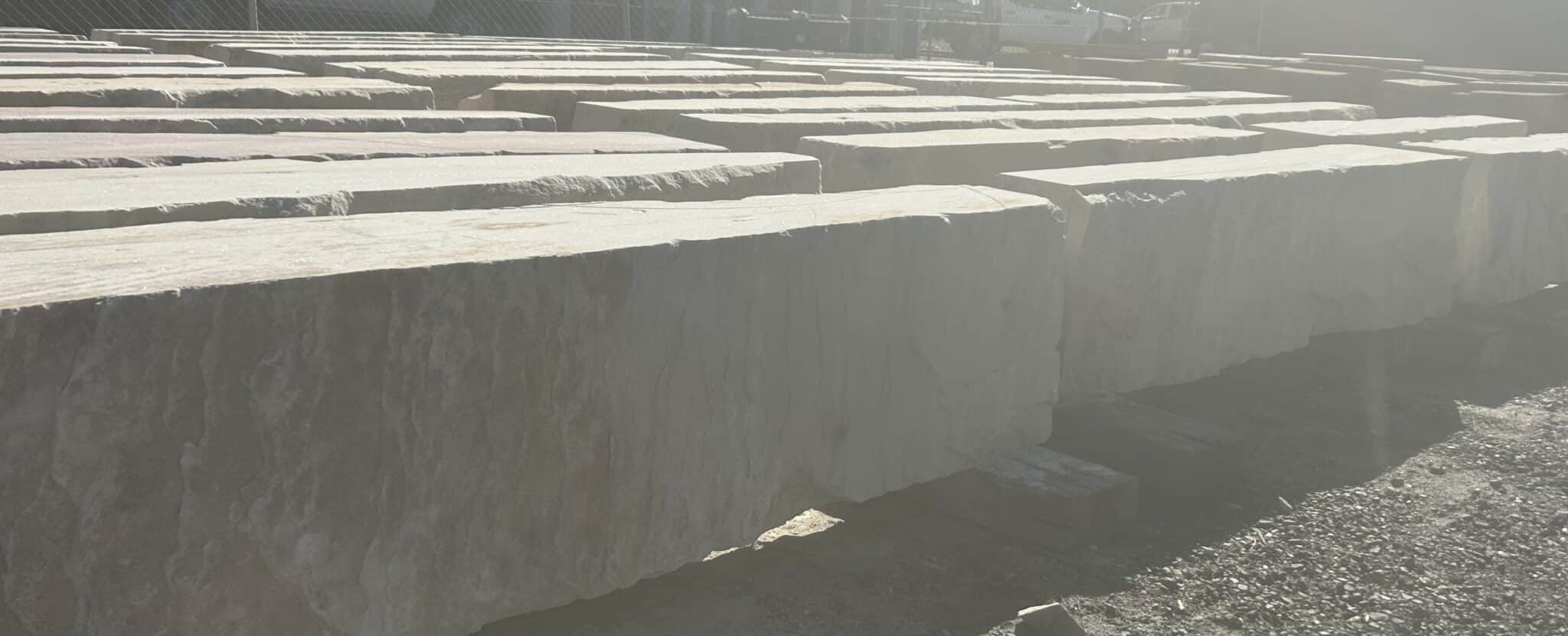B Grade 2m Rockface Sandstone Block - The Landscape Centre